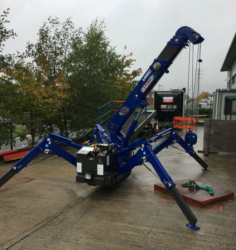 The Benefits of Renting a Mini Crawler Spider Crane – Aventure Marketing